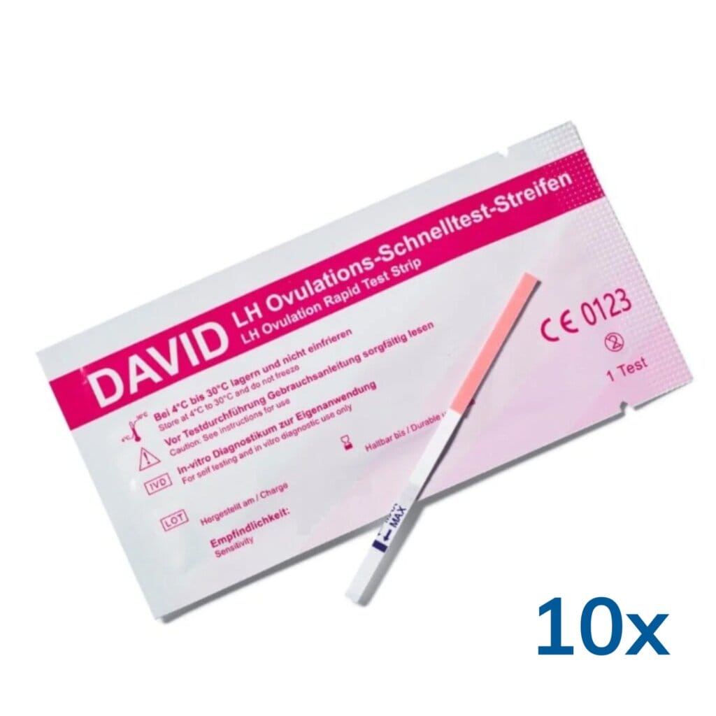 David HCG Schwangerschaftstest - Frühtest - Schnelltest